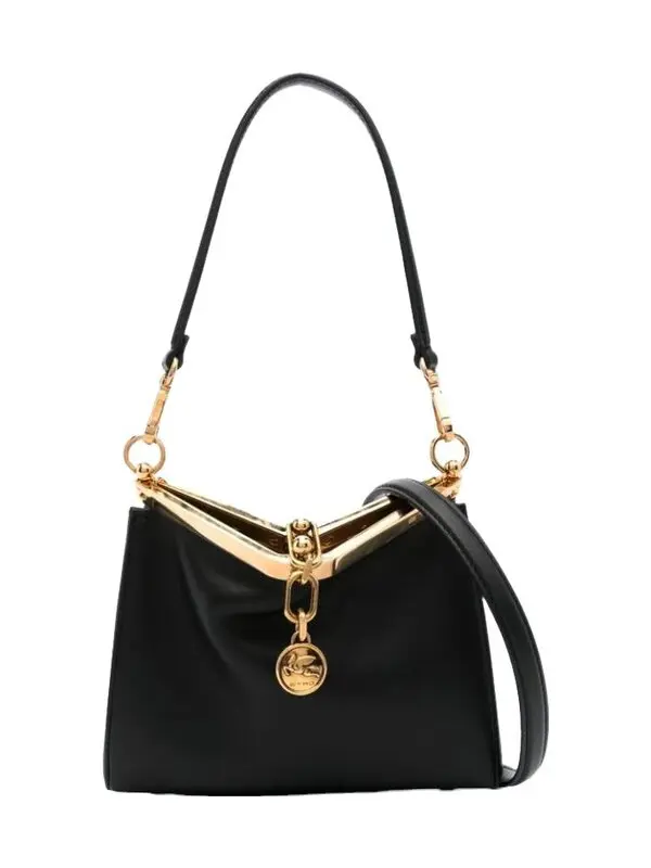 Etro Vela Logo Charm Mini Shoulder Bag - Black