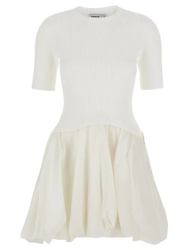 Simkhai Kenny Mini Dress - White