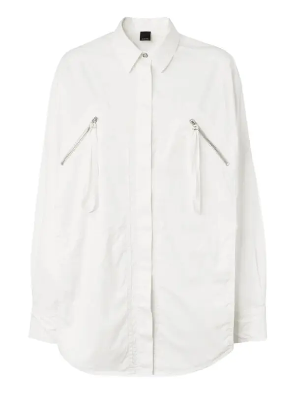 Pinko Zip Pocket Shirt - White