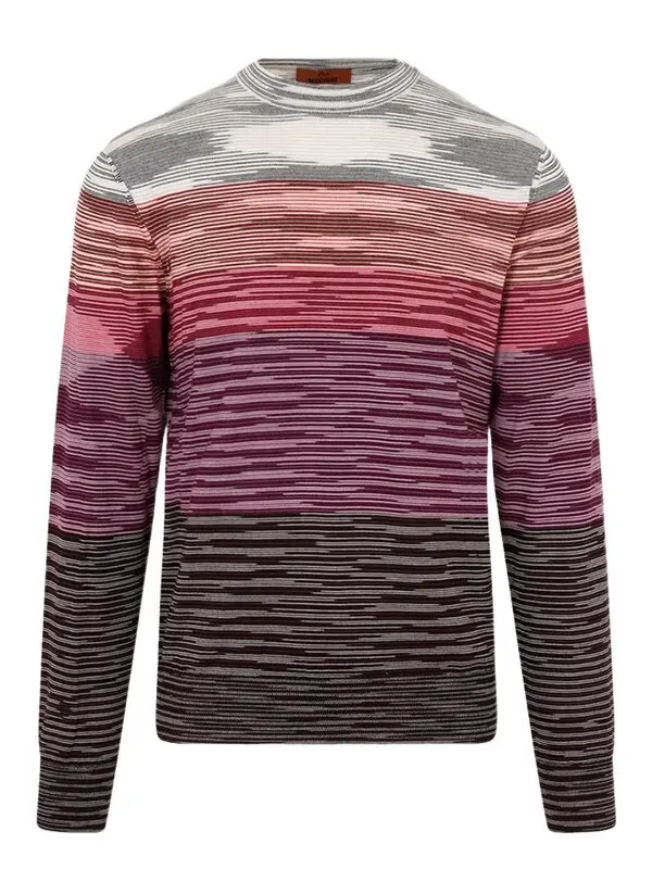 Missoni Striped Wool Jumper - Multicolor