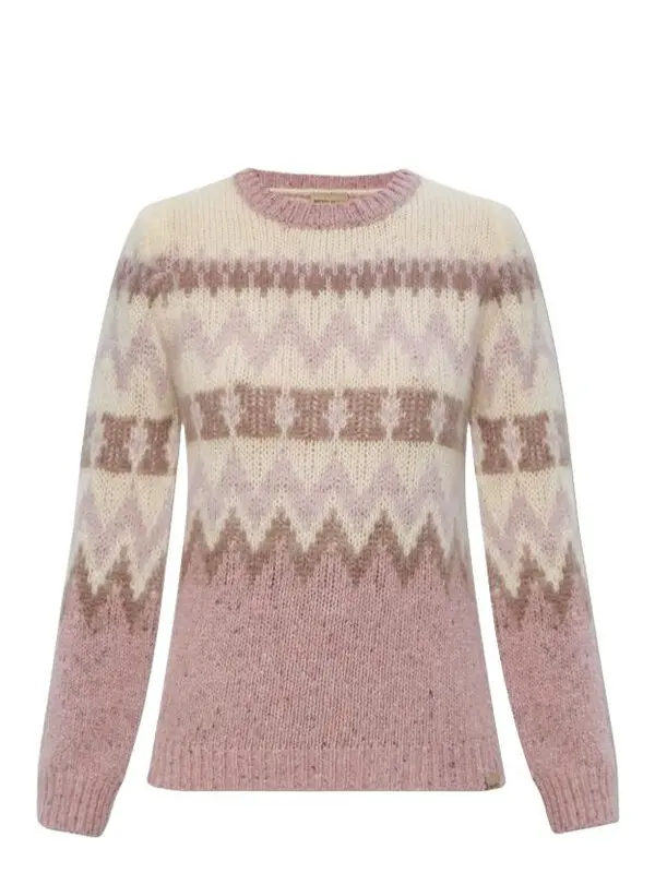 Woolrich Pattern Intarsia-knit Crewneck Jumper - Multi-color