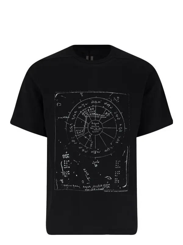 Rick Owens Brad Graphic T-shirt - Black