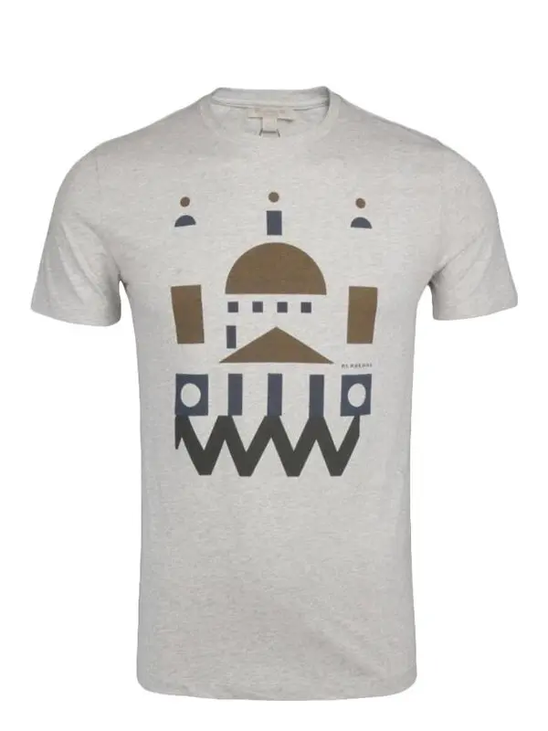 Burberry Printed T-shirt - Gray
