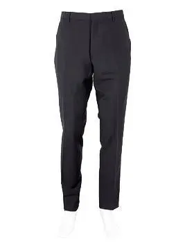 Burberry Straight Leg Tailored Trousers - Black