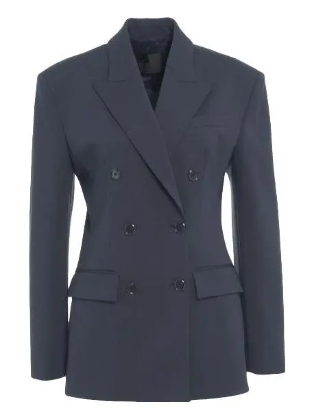 Pinko Double-breasted Blazer - Black