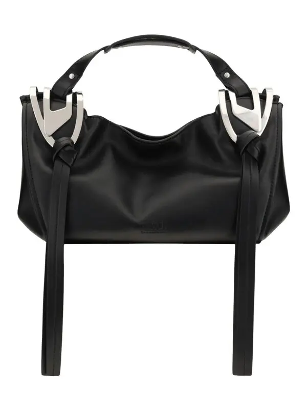DIESEL® Knot D Top Handle Handbag - Black