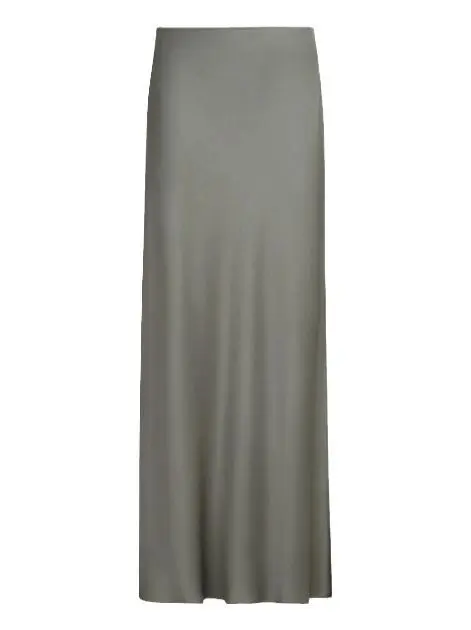 Brunello Cucinelli High-waist Maxi Skirt - Olive