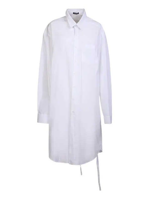 ANN DEMEULEMEESTER Classic Collar Shirt - White
