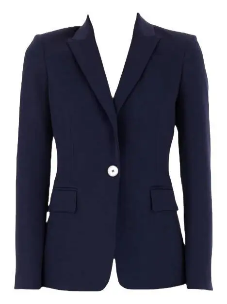 Pinko Signum Single-breasted Blazer - Blue