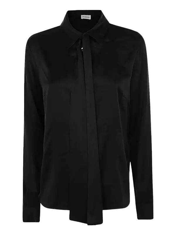 P.a.r.o.s.h Long Sleeve Shirt - Black