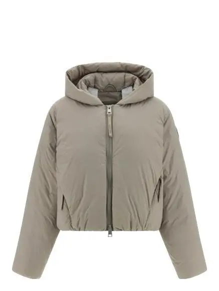 Canada Goose Elba Zipped Hooded Jacket - Nude