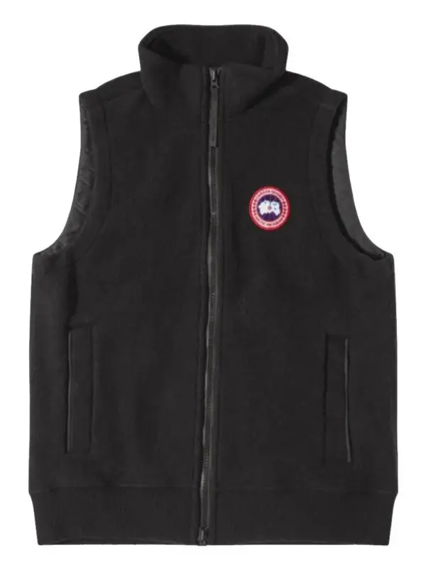 Canada Goose Mersey Logo Patch Padded Vest - Black