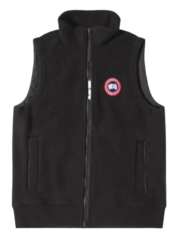 Canada Goose Mersey Logo Patch Gilet - Black