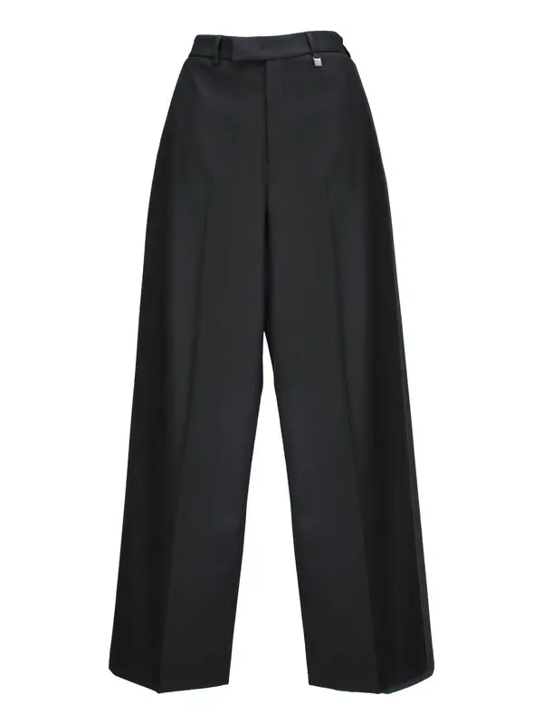 Giuseppe Di Morabito Pressed Crease Pants - Black
