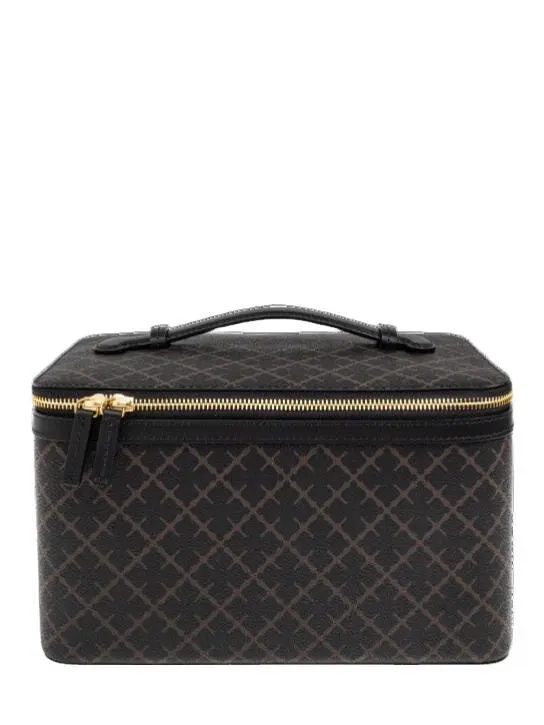 BY MALENE BIRGER Signature Flower Beauty Case - Black