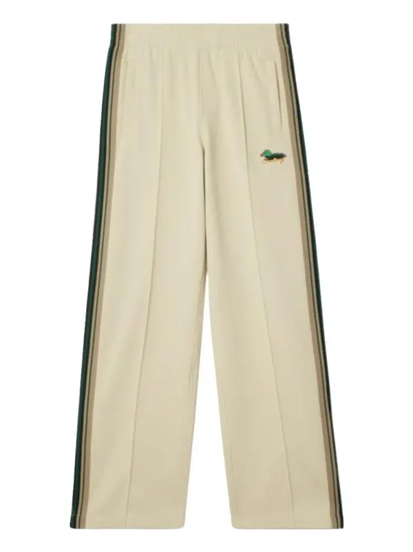Burberry Striped Jersey Track Pants - Gypsum Color