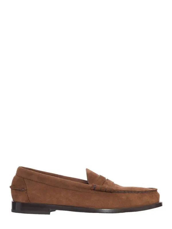 Church's Rowley Panelled Suede Loafers - Brown