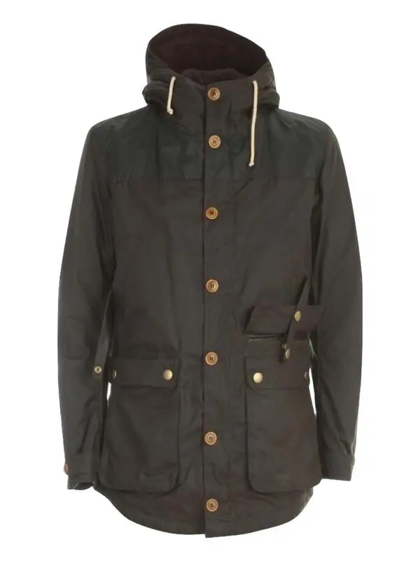 Barbour Game Waxed Parka - Black