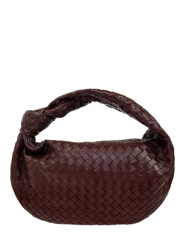 Bottega Veneta Woven Shoulder Bag - Brown