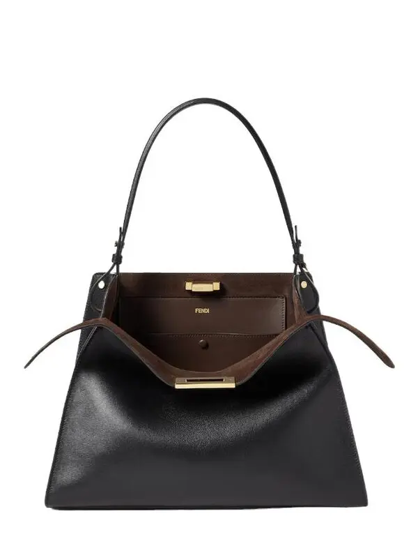 Fendi Way Medium Tote Bag - Black