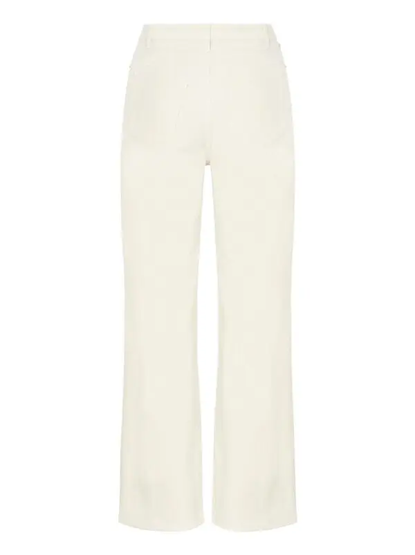 A.p.c. Straight Leg Jeans - White