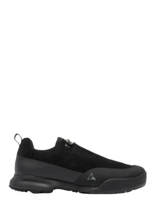 ROA Low-top Casual Shoes With Rear Ankle Strap - Black
