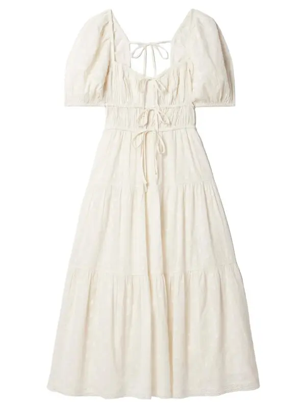Ulla Johnson Palma Dress - Ivory
