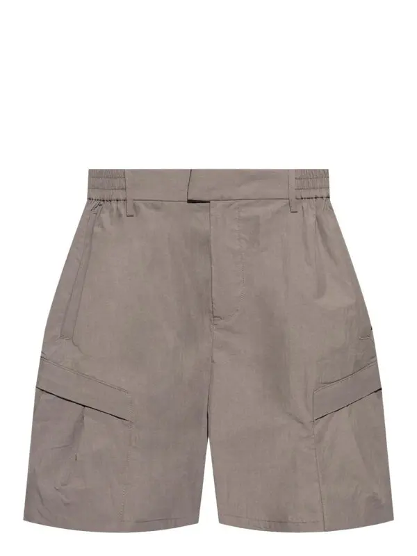 REPRESENT Elastic Waist Cargo Shorts - Gray
