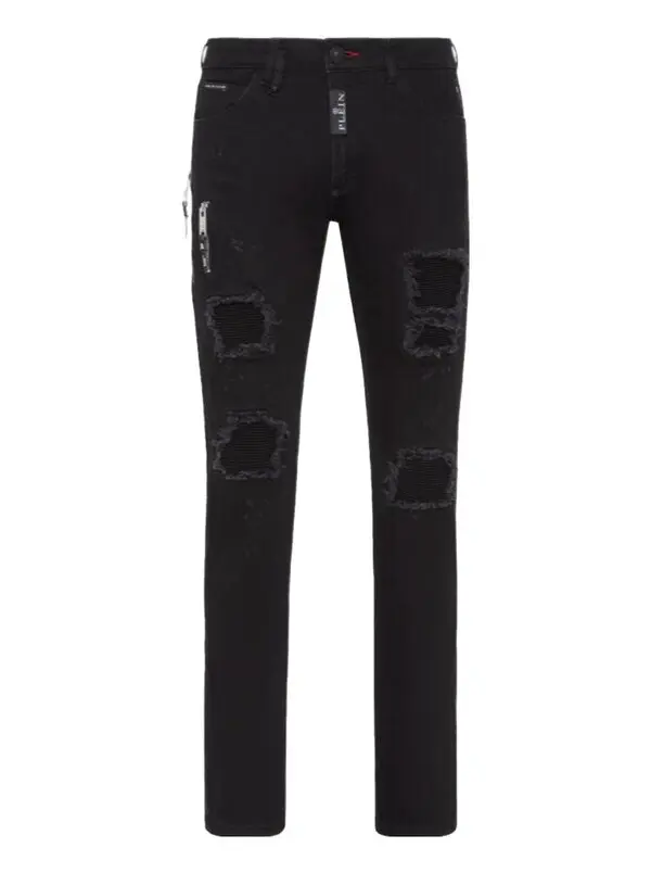 Philipp Plein Multi-pocket Jeans - Black