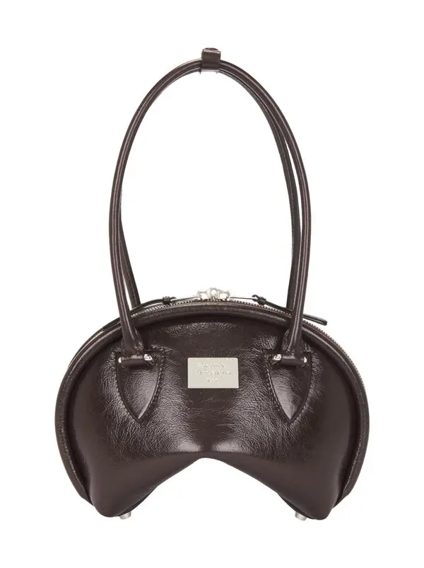 Acne Studios Bowlina Mini Shoulder Bag - Chocolate Brown