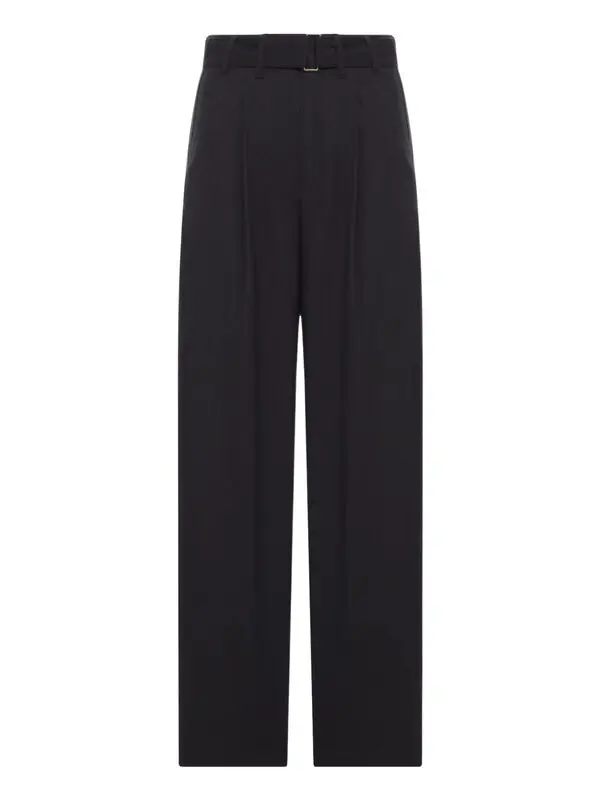 Soeur Gabby Belted Trousers - Black