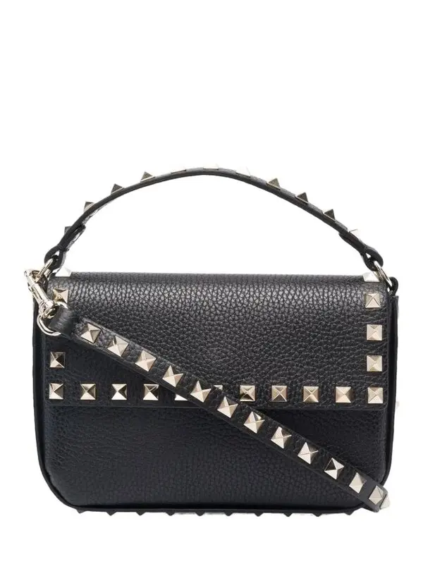Valentino Garavani Rockstud Foldover Pouch - Black