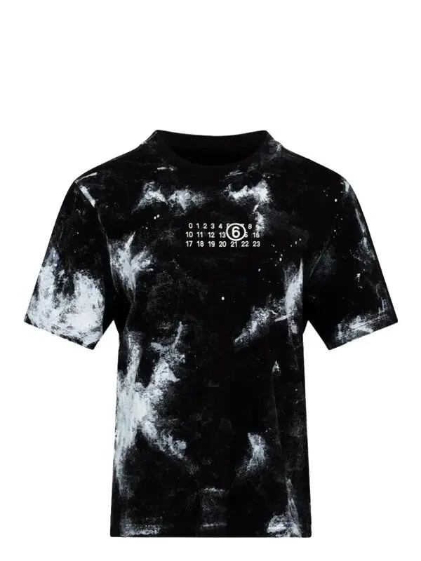MAISON MARGIELA Printed T-shirt - Black