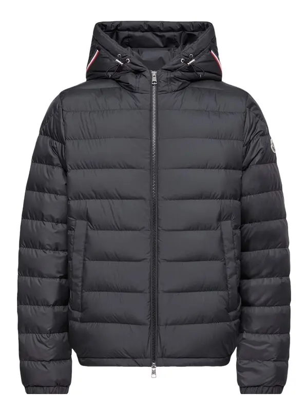 Moncler Vermeille Hooded Short Padded Jacket - Black