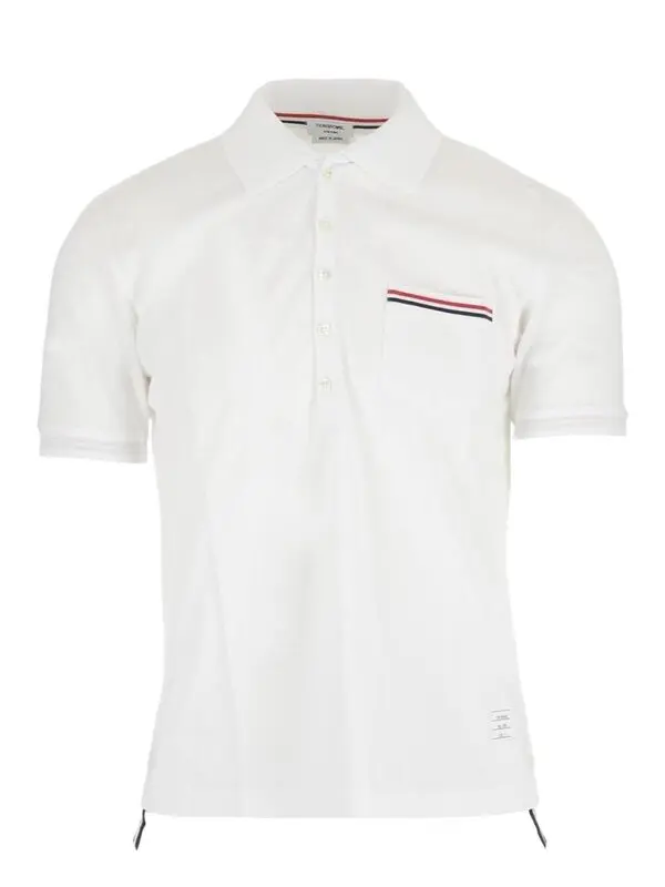 Thom Browne Rwb Short-sleeved Polo Shirt - No