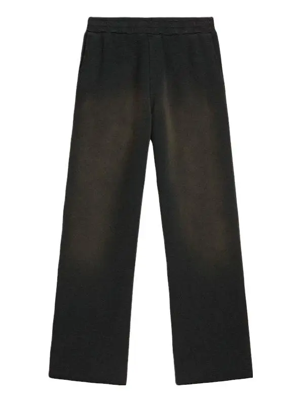 GOLDEN GOOSE Journey Wide-leg Joggers - Black