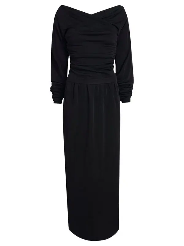 Khaite The Fable Maxi Dress - Black