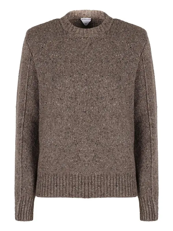 Bottega Veneta Tailored Knitted Jumper - Riverbed Melange