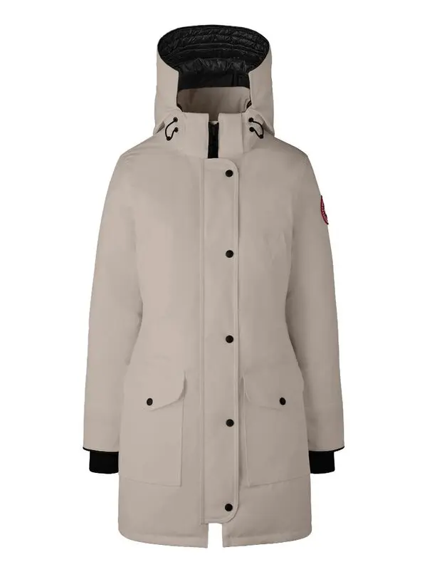 Canada Goose Hooded Padded Parka - Limestone