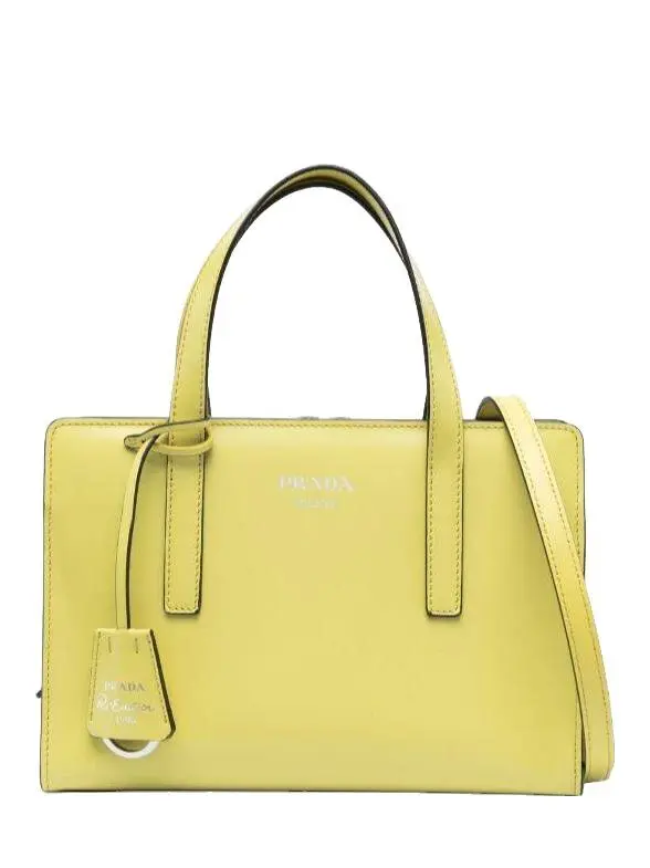 Prada Re-edition 1995 Tote Bag - Yellow