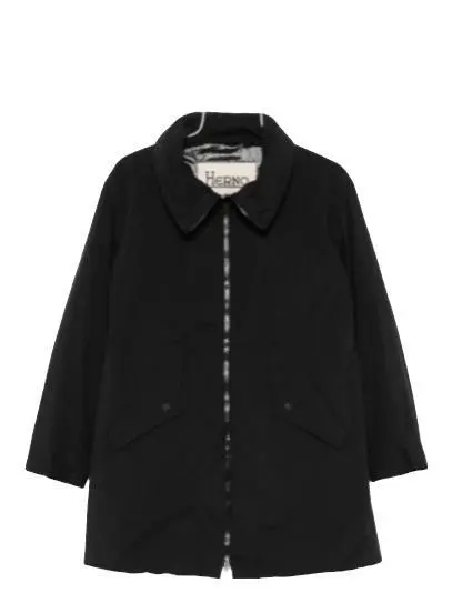 Herno Long-sleeved Casual Jacket - Black