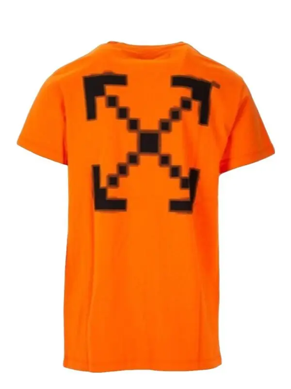 Off-White Printed T-shirt - Orange
