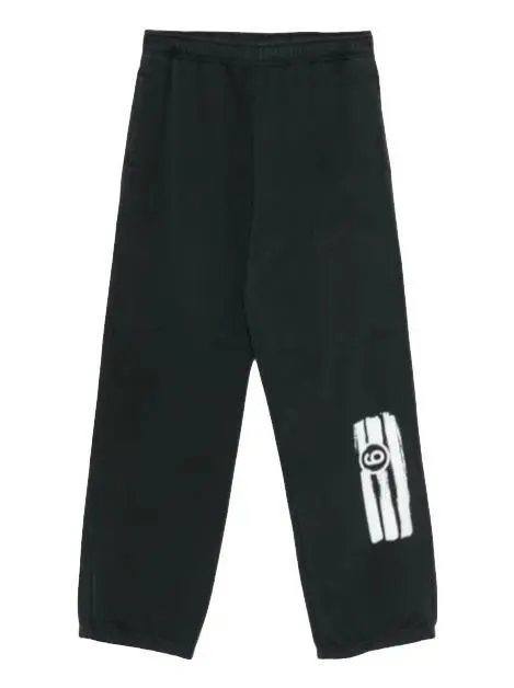 MAISON MARGIELA Numbers Motif Track Pants - Black