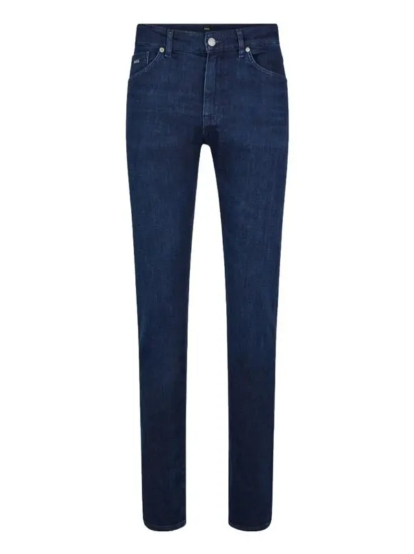 Hugo Boss Logo Jeans - Blue