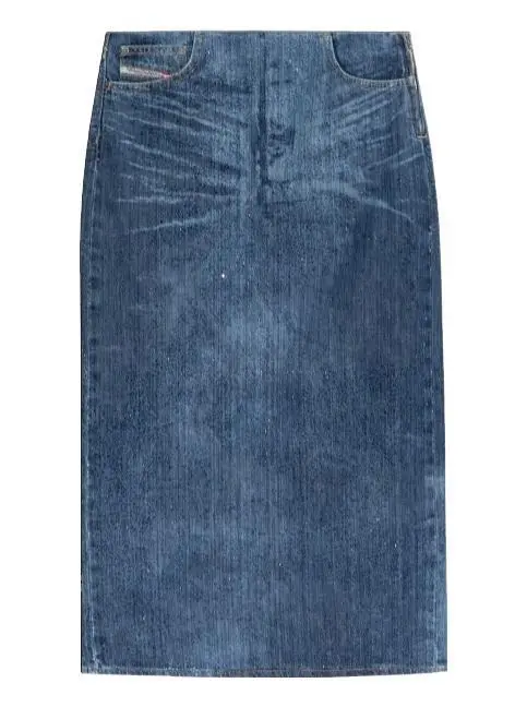 DIESEL® Midi Skirt - Blue