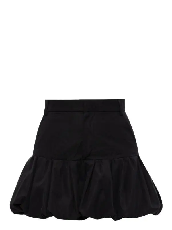 Dsquared2 Logo Plaque Mini Skirt - Black