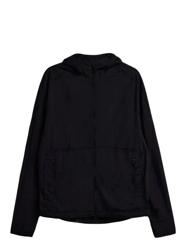 Y3 Lightweight Zip-up Hooded Jacket - Black