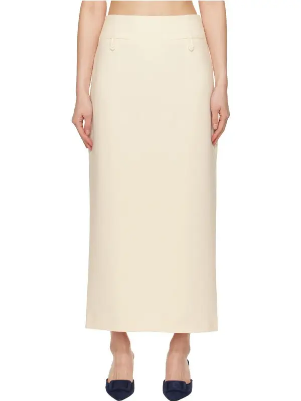 Staud Smith Skirt - Nude