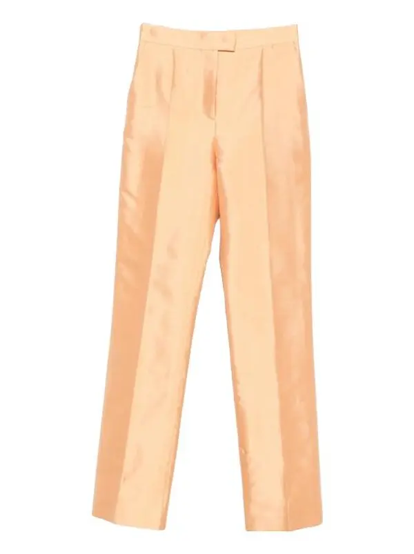 Valentino Garavani Pressed-crease Tailored Trousers - Nude
