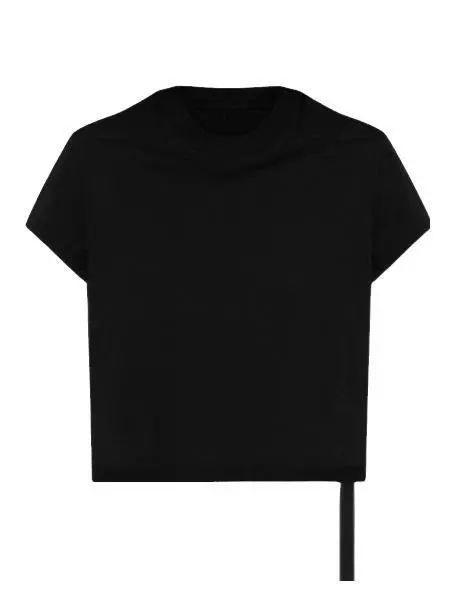 Rick Owens Short Sleeve Crewneck T-shirt - Black